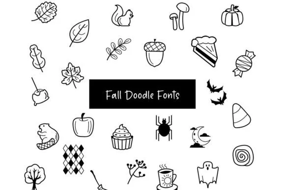Fall Doodle Font - Font Canyon