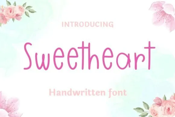 Sweetheart - Font Canyon
