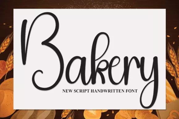 Bakery Font - Playful Handwritten Script Typeface - Font Canyon