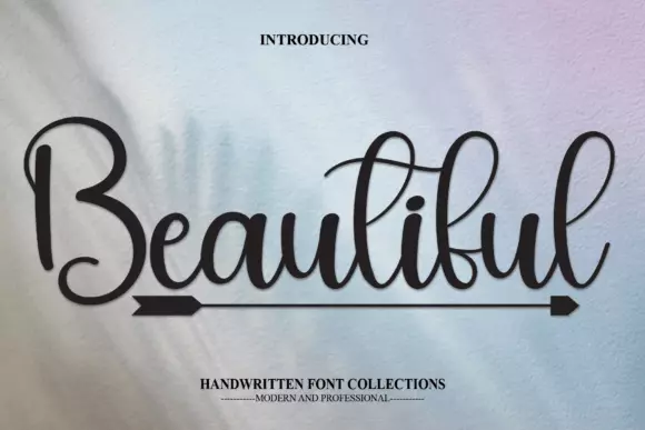 Beautiful Font – Playful Charming Handwritten Typeface - Font Canyon