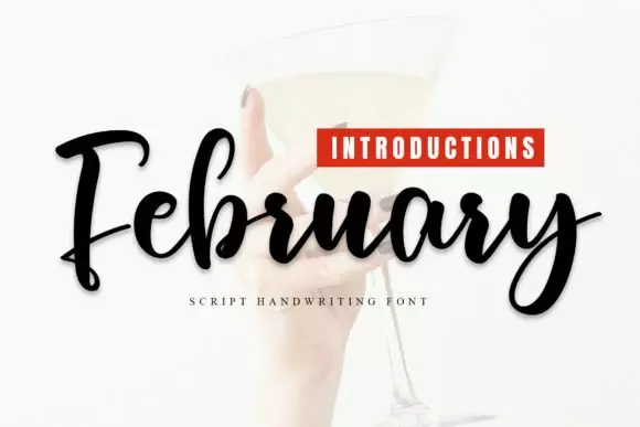 February Font – Stylish Dainty Script Typeface - Font Canyon