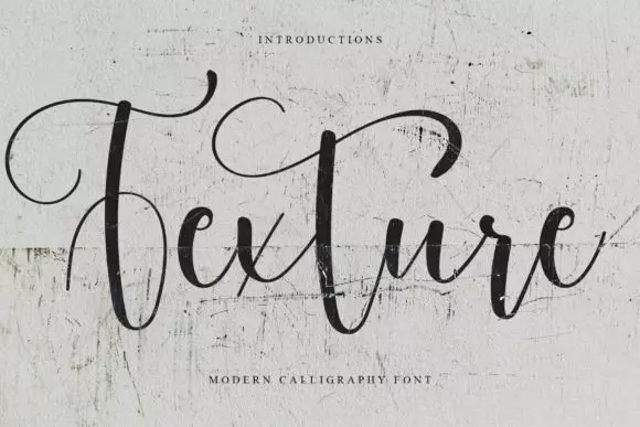 Texture Font – Stylish Handwritten Script Typeface - Font Canyon