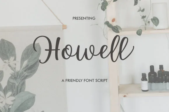 Howell Script Font - Font Canyon