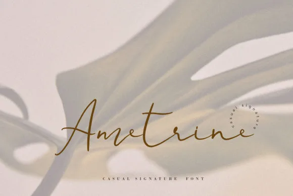 Ametrine Font - Font Canyon